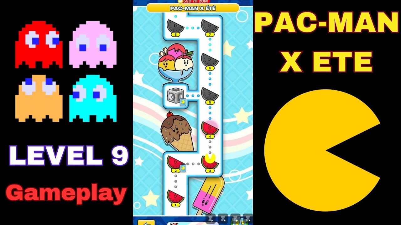 PAC-MAN X été LEVEL 9 - Gameplay Walkthrough (iOS,Android Gameplay ...