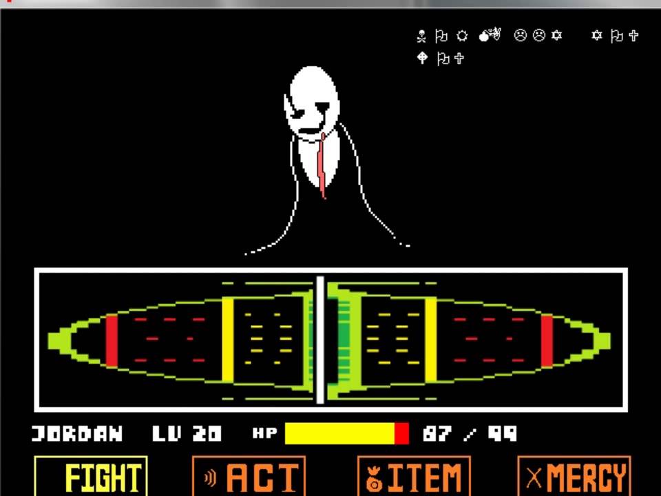Undertale Gaster battle - YouTube