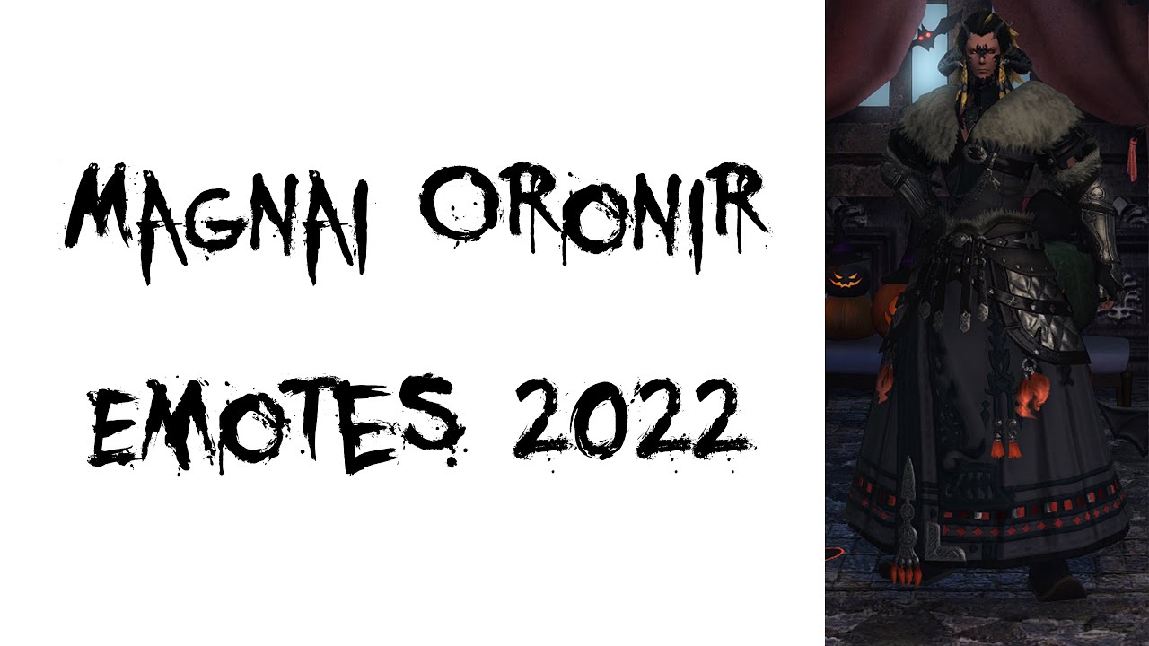 Magnai Oronir Emotes (2022 2K) - YouTube