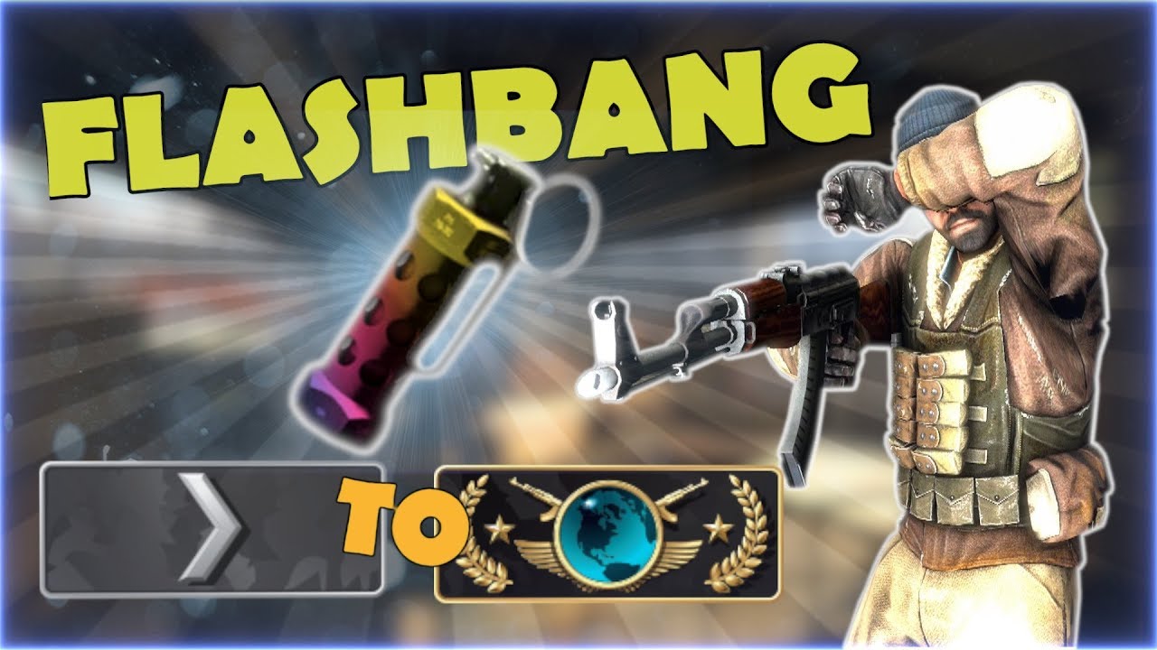 Silver 1 to Global Elite ★ Flashbang CSGO - YouTube