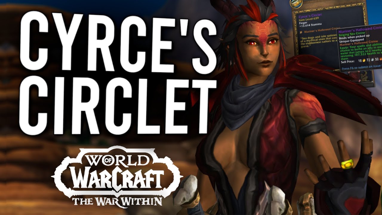 The Cyrce's Circlet Ring Preview In 11.0.7! All Ability Gems And ...