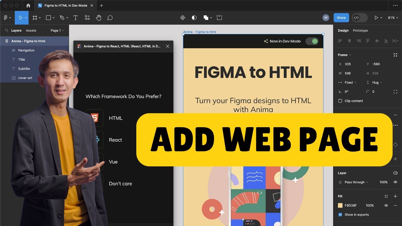 How to Add Web Page in Figma 2025? - YouTube