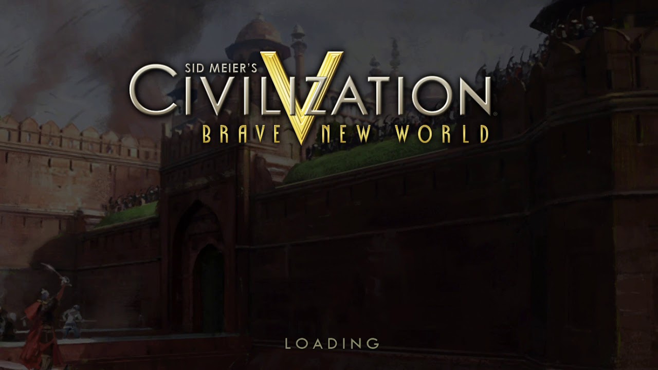A random recording I have of the Civ 5 loading screen for some god ...