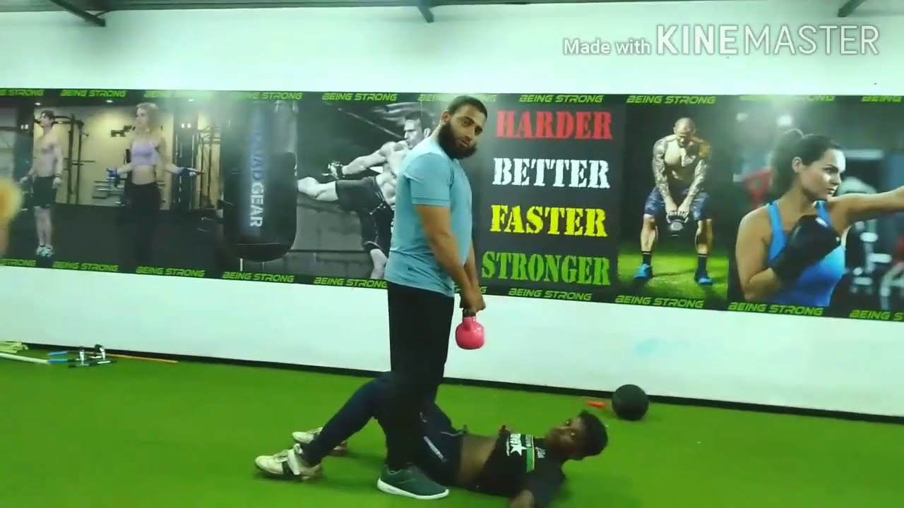 STOMACH PUNCH CHALLENGE || STOMACH PUNCH WITH 10 kgs DUMBBELL || GUT ...