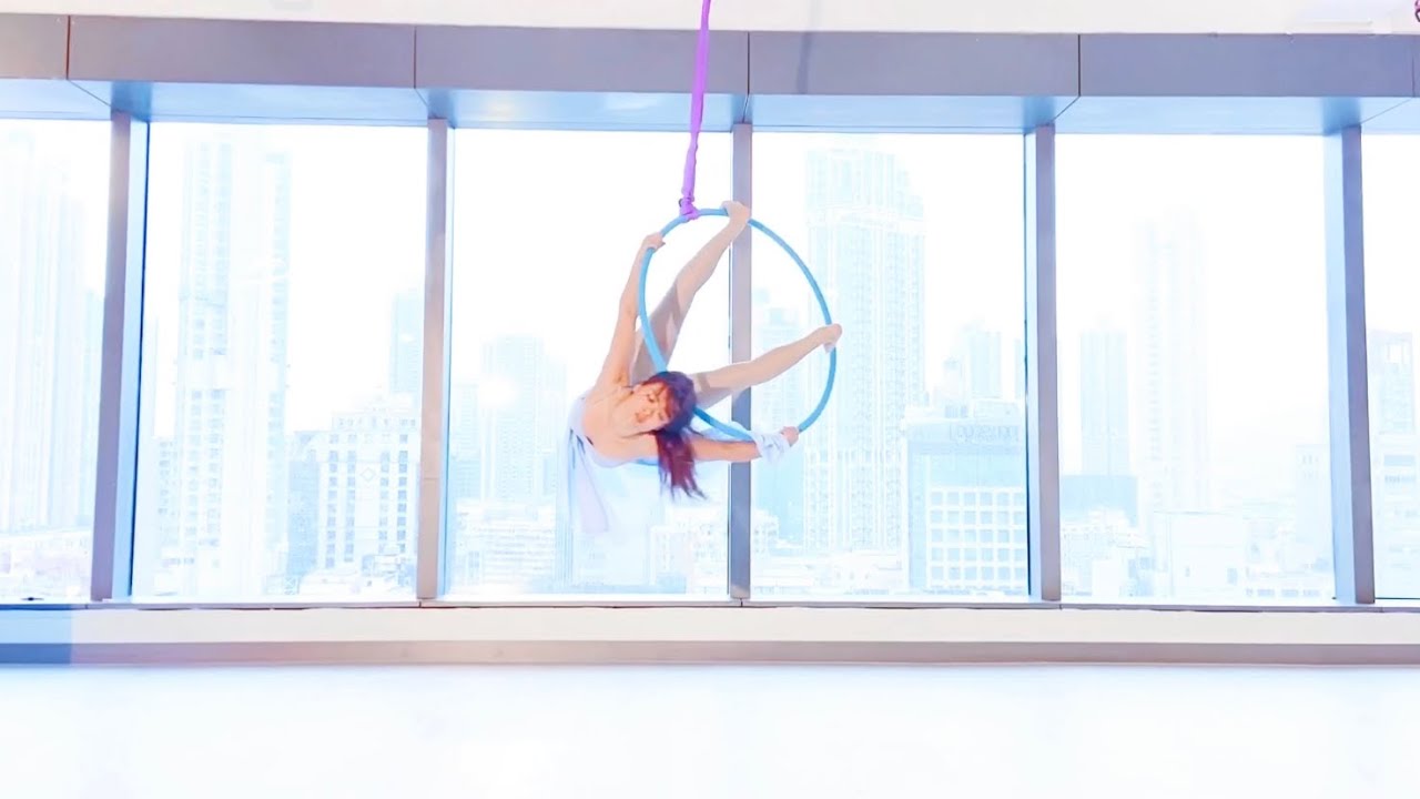 Aerial Hoop Dance - Everything I Need - YouTube