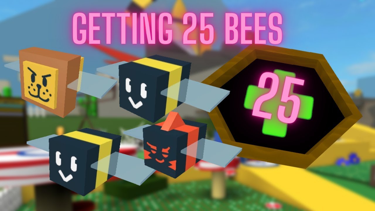 Getting 25 Bees | Roblox Bee Swarm Simulator #1 - YouTube