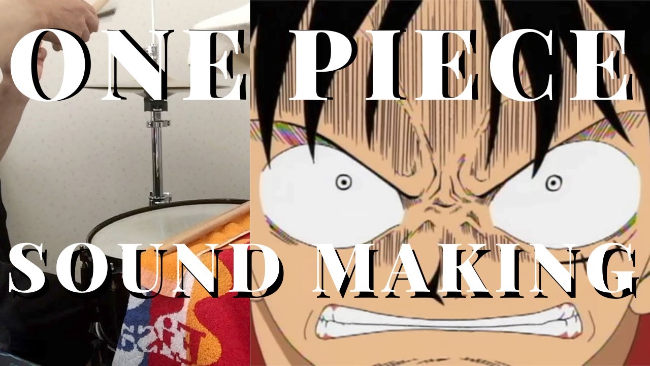 One Piece - Sound Making By Drums - #Shorts - YouTube