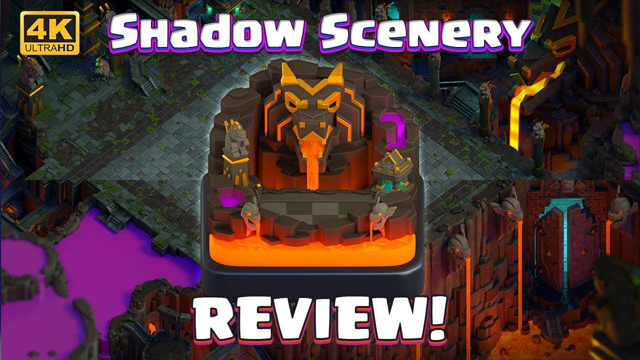 Shadow Scenery Review! Clash of Clans - YouTube