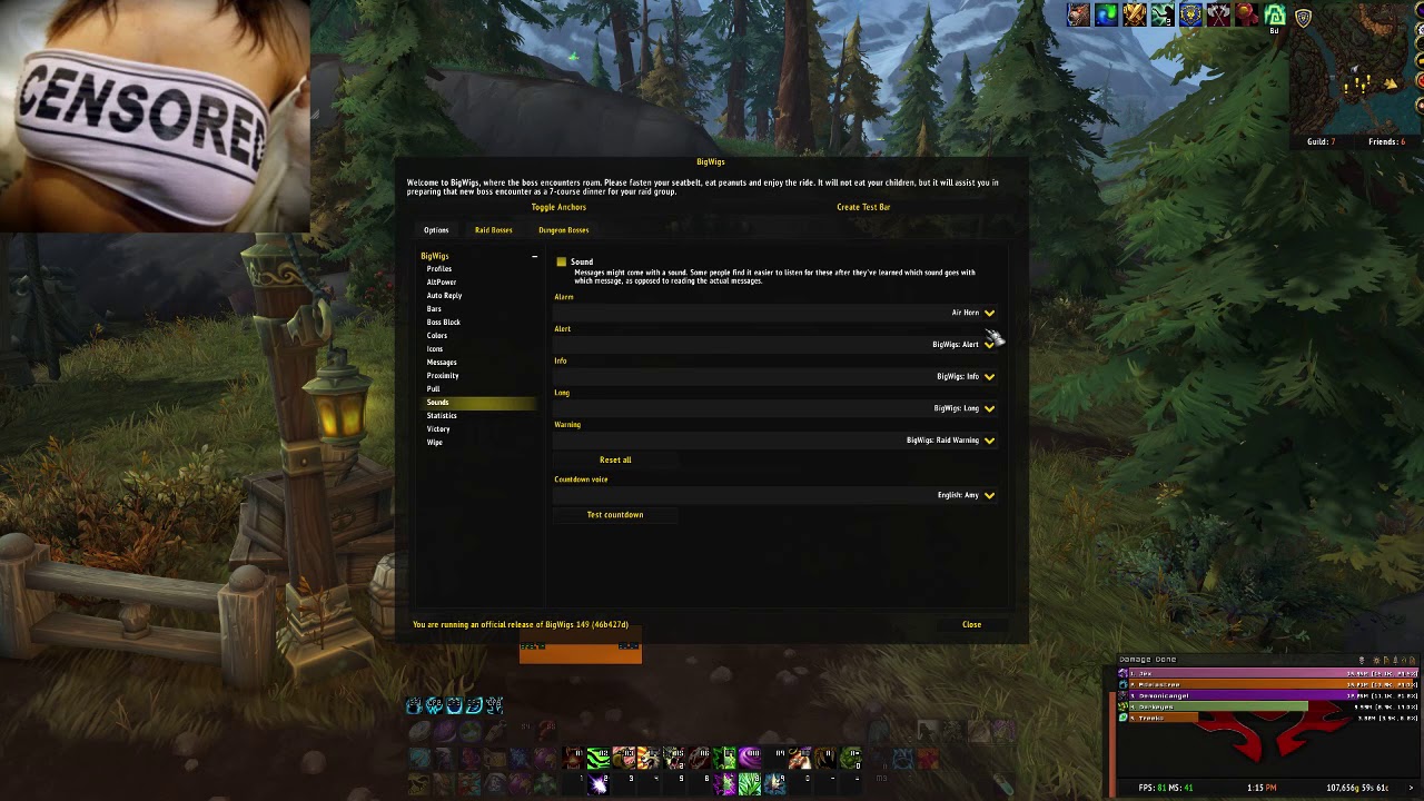 How to Edit Sound in BigWigs - YouTube