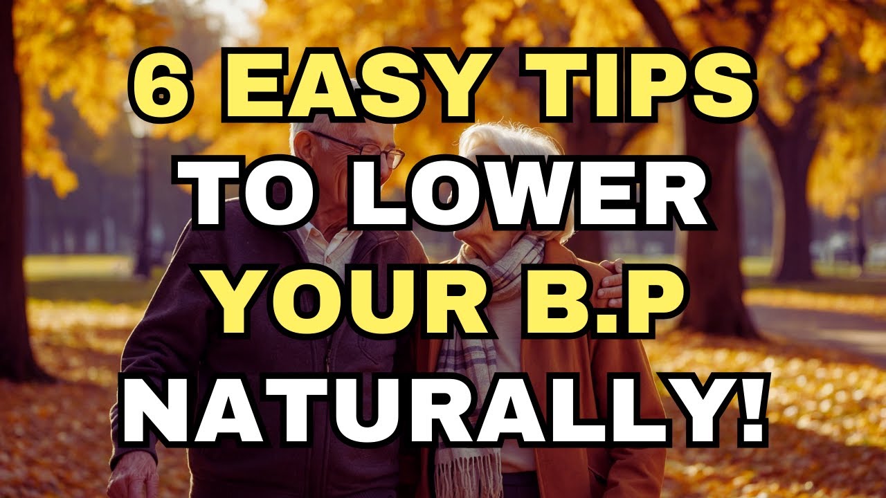 6 Ways to Lower B.P Naturally! - YouTube