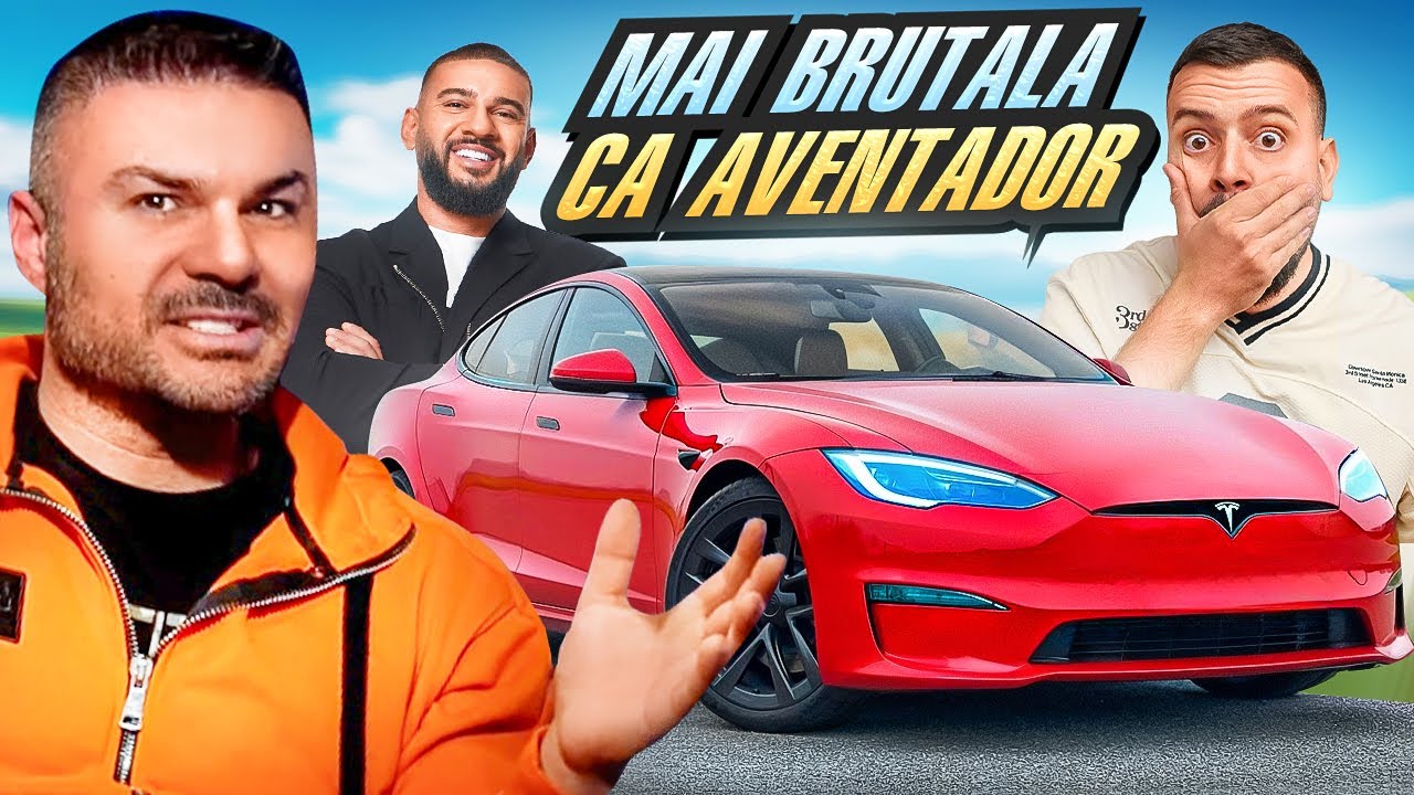 Dorian Popa si Andy Popescu in Tesla de 1000 cai - YouTube