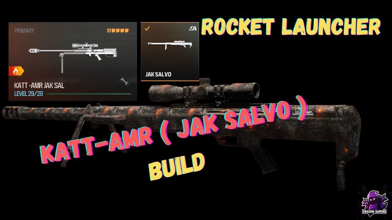#1 KATT-AMR ''JAK SALVO'' SNIPER IN WARZONE 3 & MW3 - YouTube