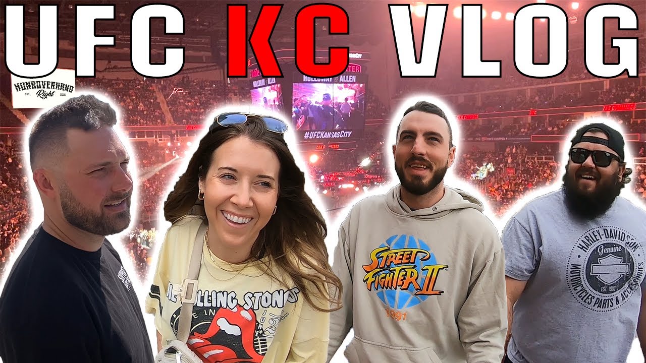 UFC Vlog (we went way too hard!) - YouTube