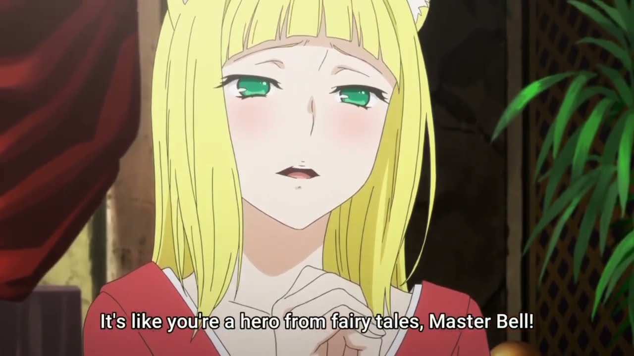 Haruhime So in love with Bell | Danmachi Season 4 Episode 6 - YouTube