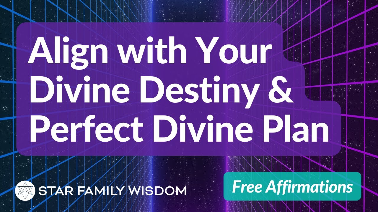 Unlock your DIVINE DESTINY with these Affirmations - YouTube