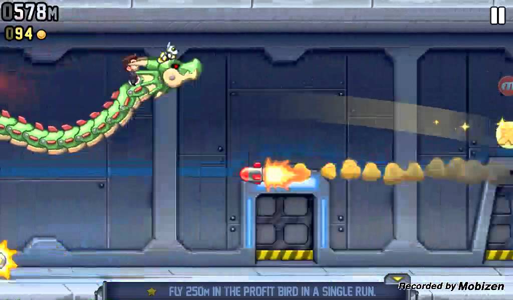 Jetpack joy ride sam ||| lj gaming - YouTube