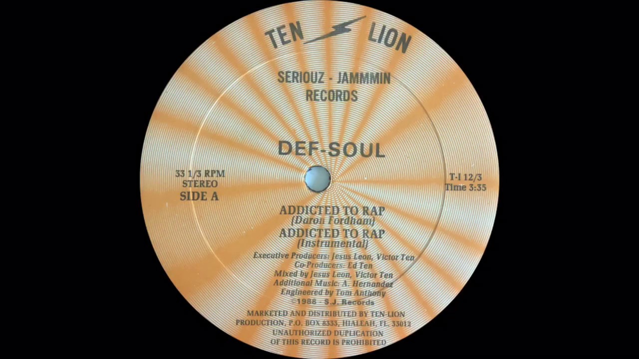 Def-Soul - Addicted To Rap (Instrumental) - YouTube Music