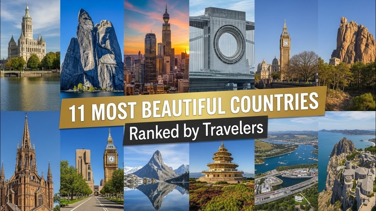 11 Most Beautiful Countries Ranked by Travelers - YouTube