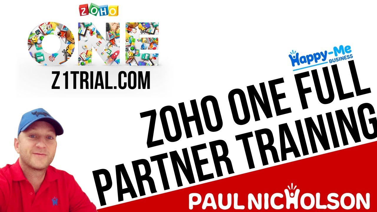 Zoho ONE 2019 Full Training - Launch Your Zoho ONE Business In 2019 ...