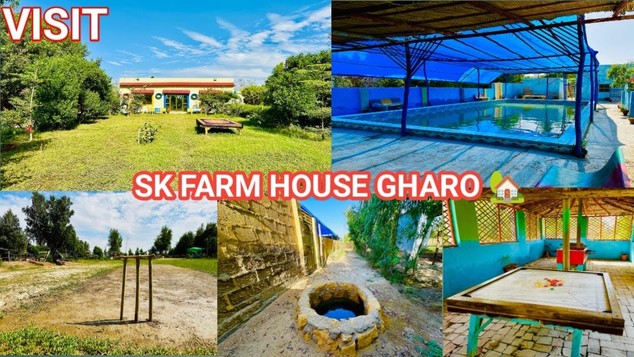 Visit SK Farm House Gharo | Family Farm House | Sindh | Gharo - YouTube