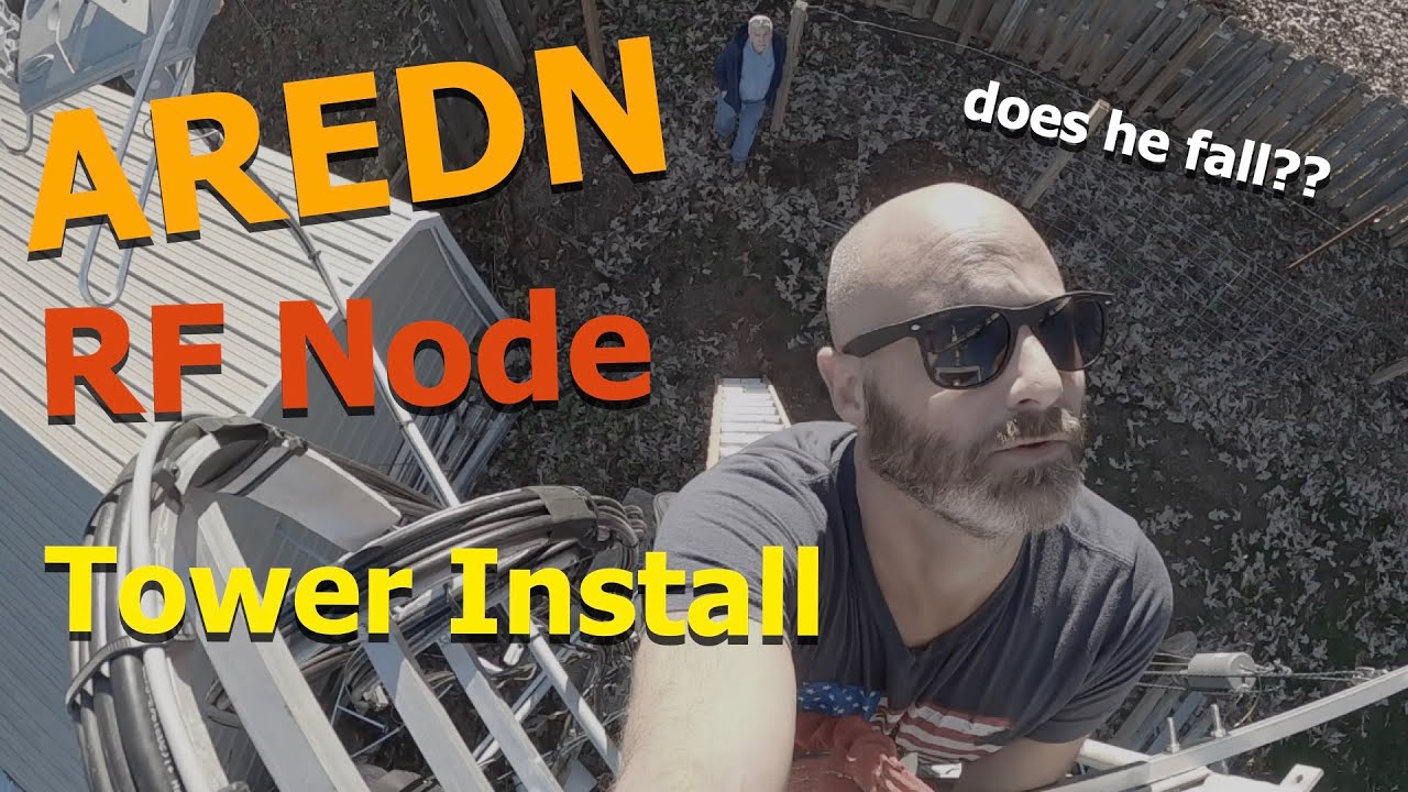 AREDN Node Tower Install Final - Ubiquiti Rocket M5 Omni w/field test ...