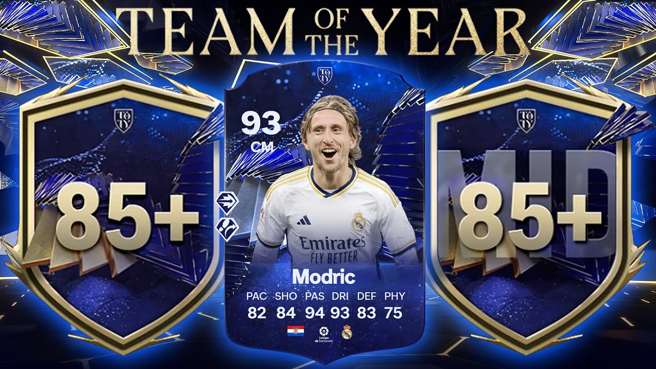 MODRIC 93 HONORABLE MENTIONS & MELHORIAS 85+ | FC 24 - YouTube
