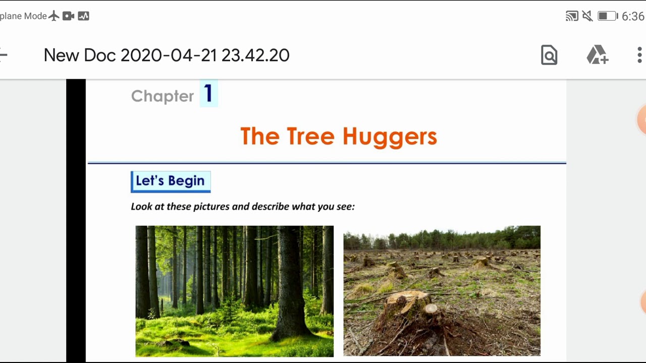 Class 4th, ch- 1 Tree Huggers, English, Mylestone - YouTube