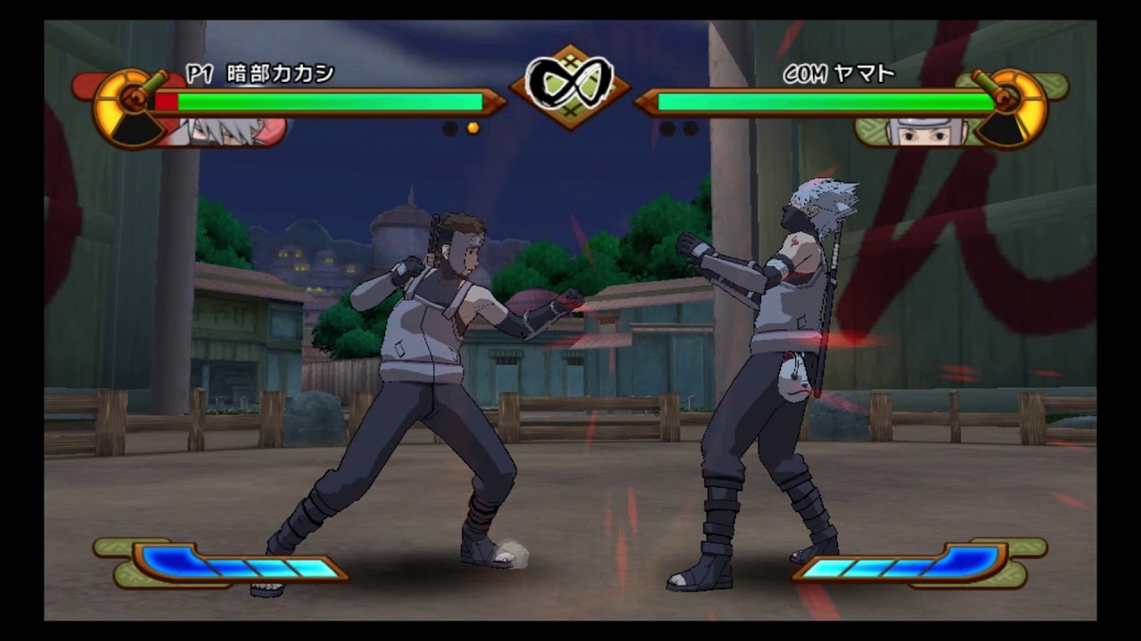 Kakashi (Anbu) vs. Yamato (Tenzo) | Naruto Shippuden: Clash of Ninja ...