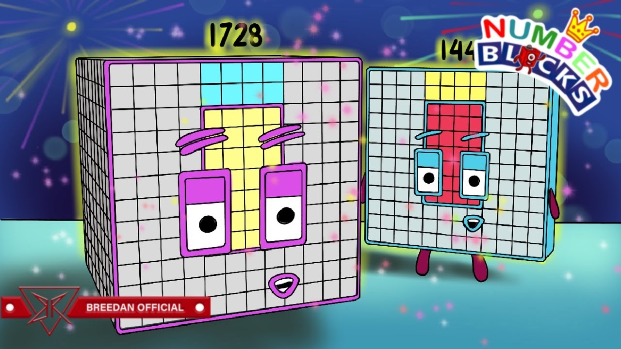 Numberblocks Special Edition 1728 Meet The Numberblocks 144 What the ...