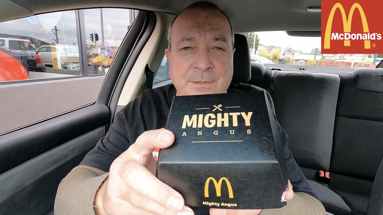 Mighty Angus + Crème Brul’ee McFlurry & Pie - YouTube