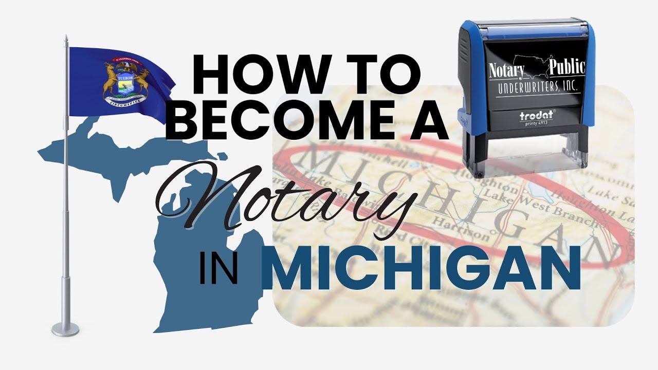 How to become a Michigan Notary - YouTube
