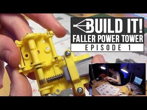 HTR Build It! Faller Power Tower | Episode 1 | Platform and motor ...