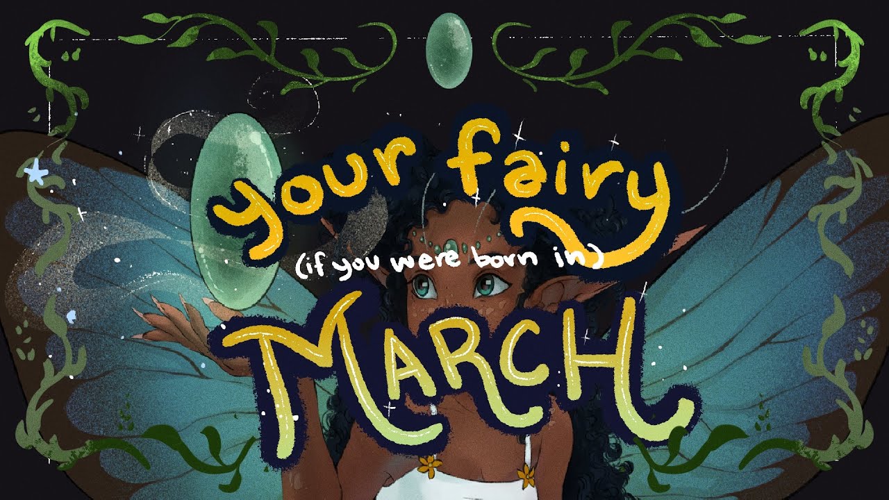 Designing a Fairy for March! | Birthstone Fairies - YouTube
