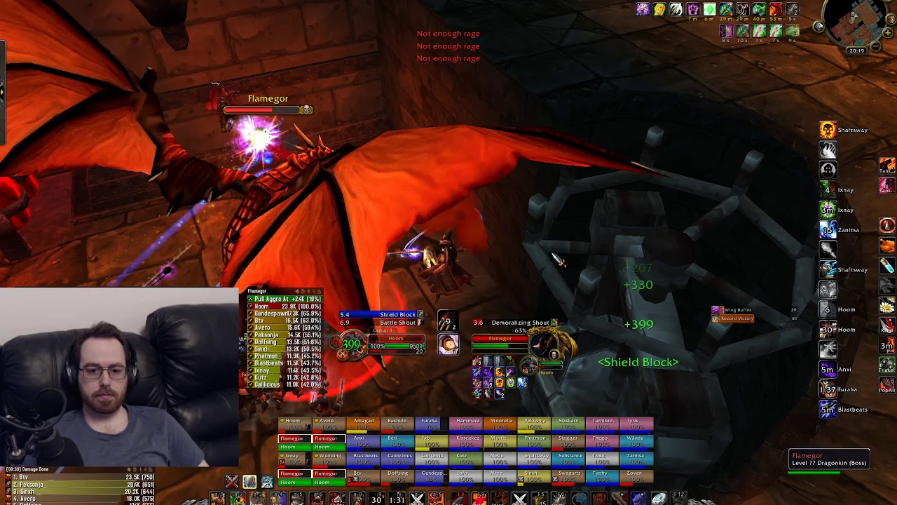 Blackwing Lair - Flamegor - YouTube