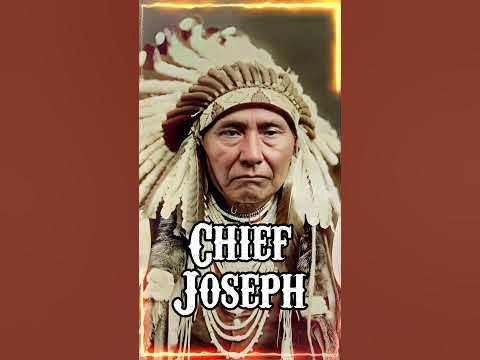The Story of Chief Joseph: 'I Will Fight No More Forever - YouTube