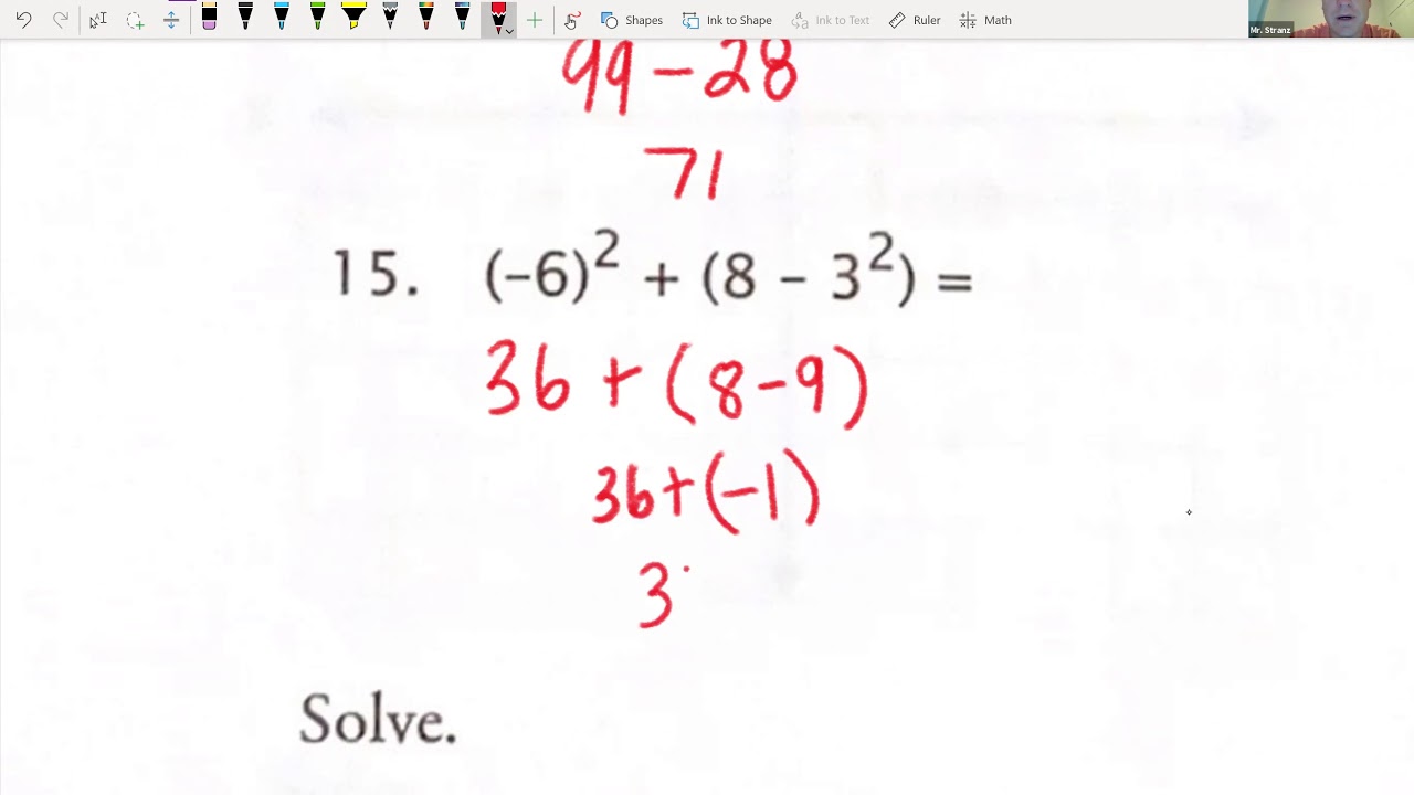 Math U See Algebra 1 Lesson 7E YouTube math-u-see-algebra-1-lesson-7e-youtube