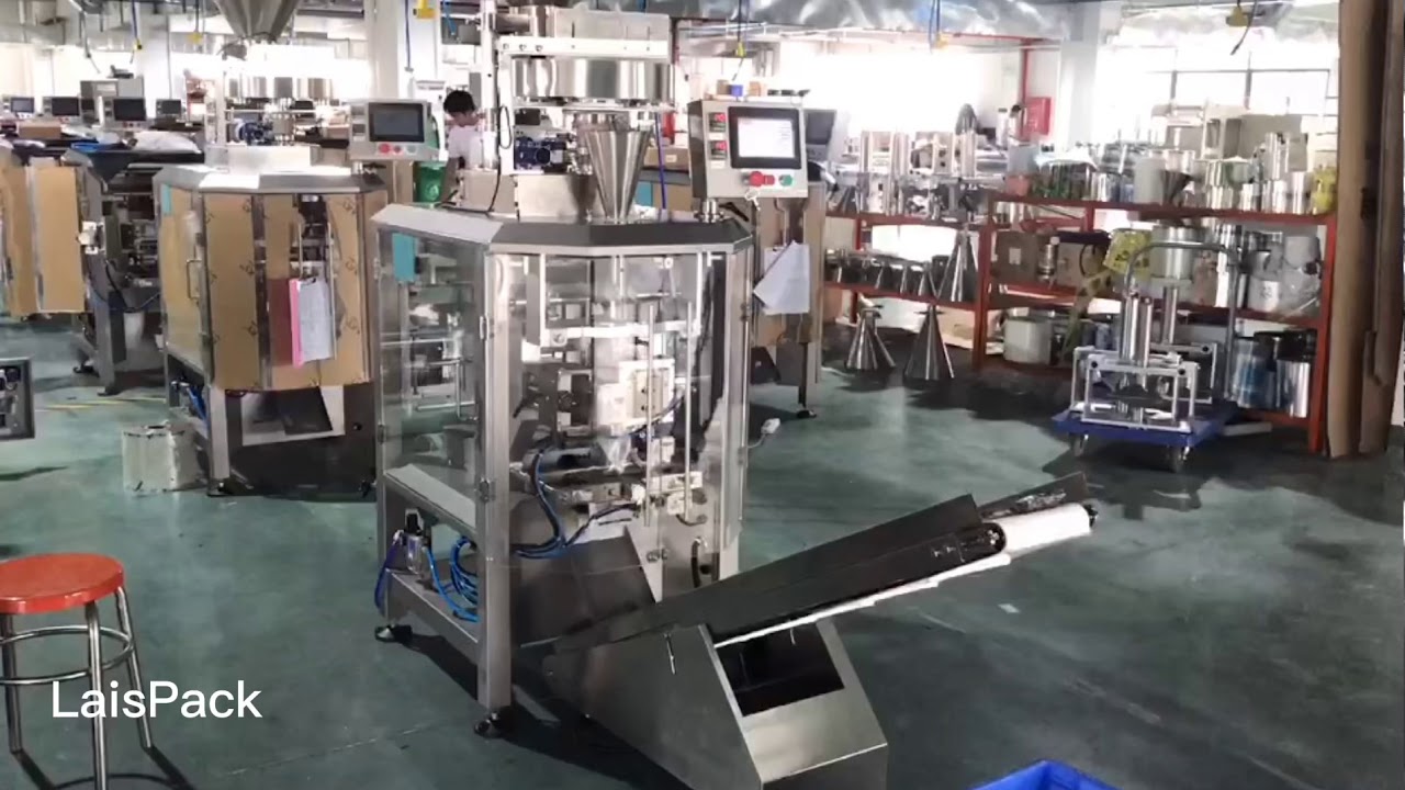 How do Vertical Form Fill Seal VFFS Packaging Machines Work? 320 VFFS ...
