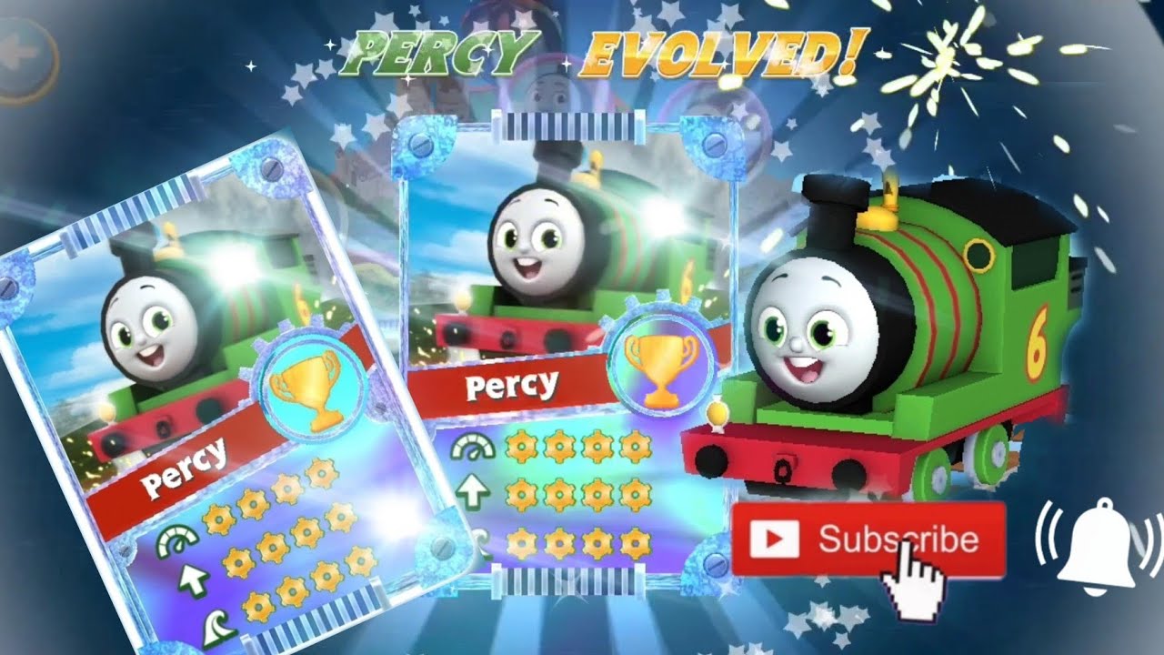 Go Go Thomas: Percy Evolved to Super Star Racer!! Starting Boost/Boost ...