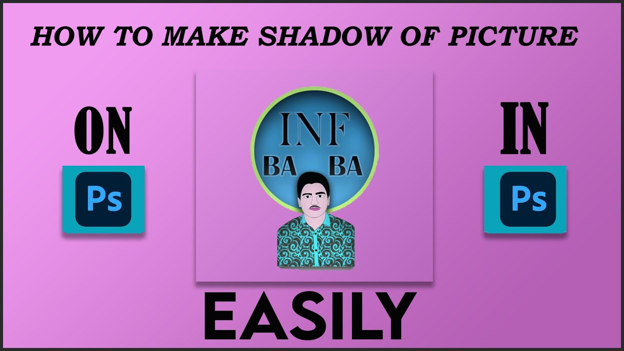 How to make Shadow in Adobe Photoshop | How to Create Shadow of Picture ...