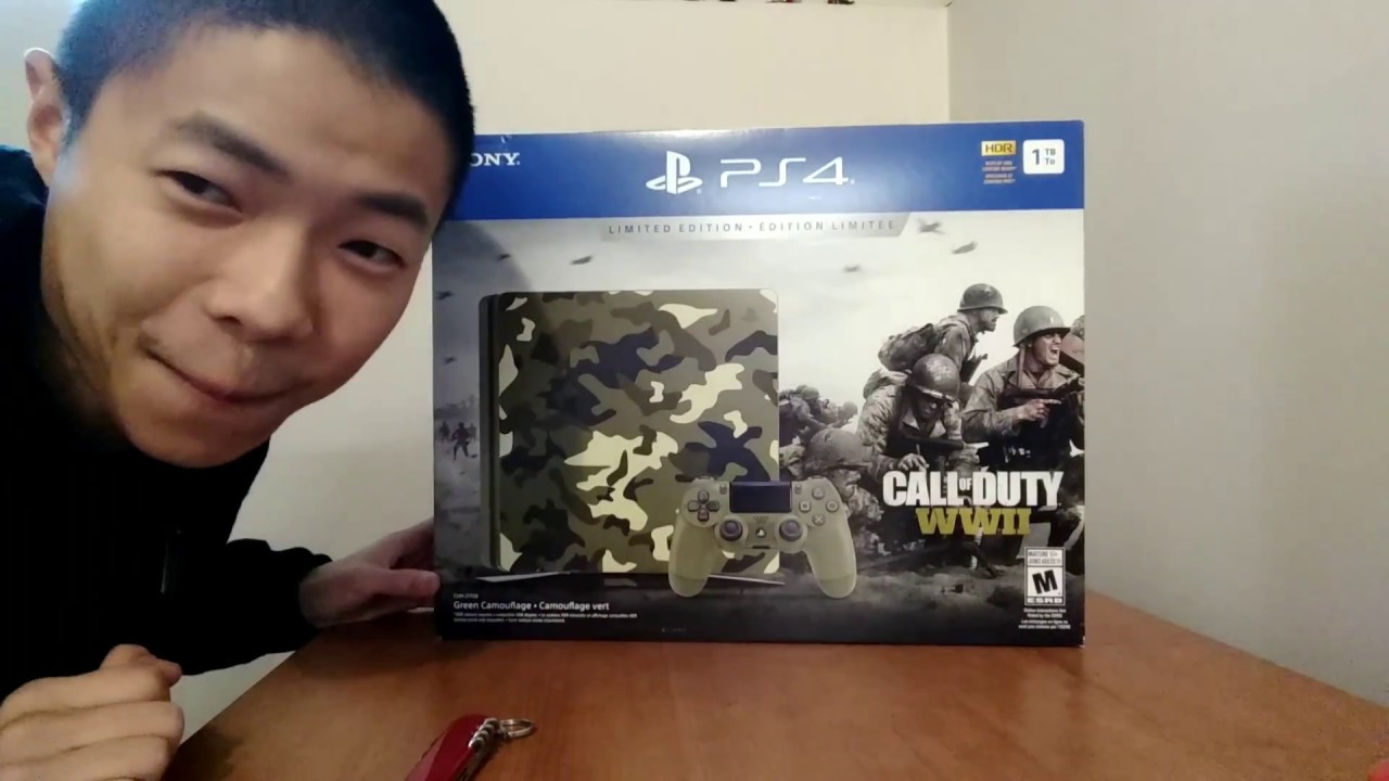 Call of Duty WW2 edition PS4 unboxing - YouTube