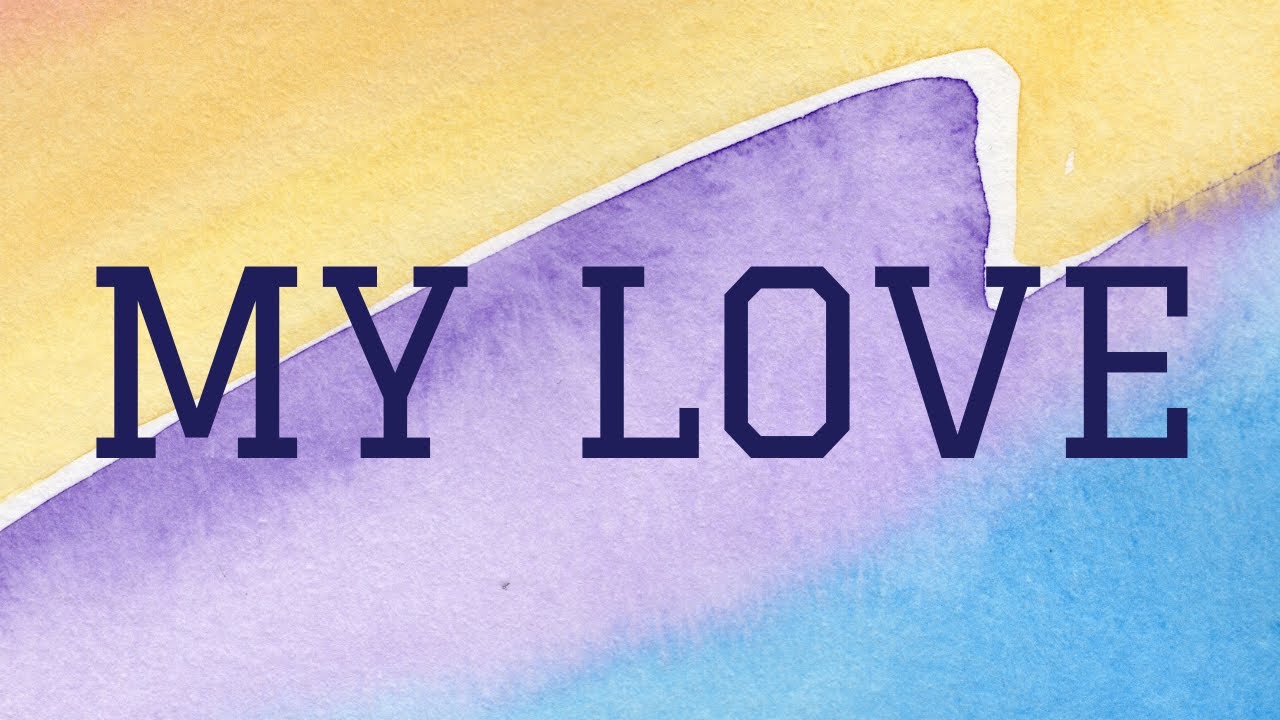 Westlife - My Love | Lyrics Video - YouTube