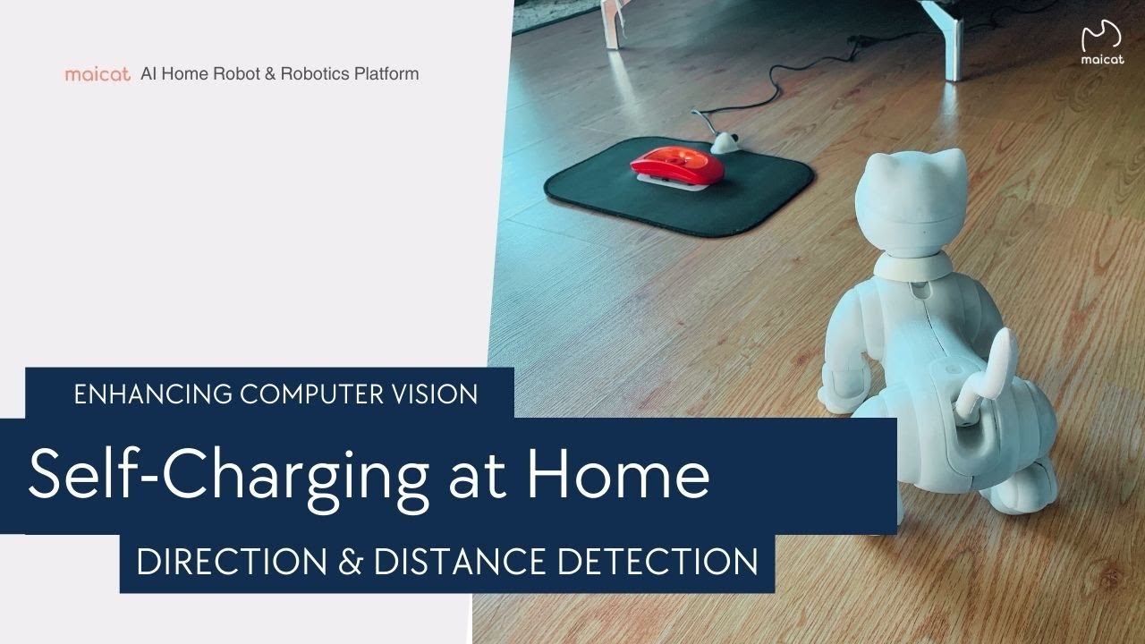 Computer Vision: AI Robot Maicat Self-Charging at Home - YouTube