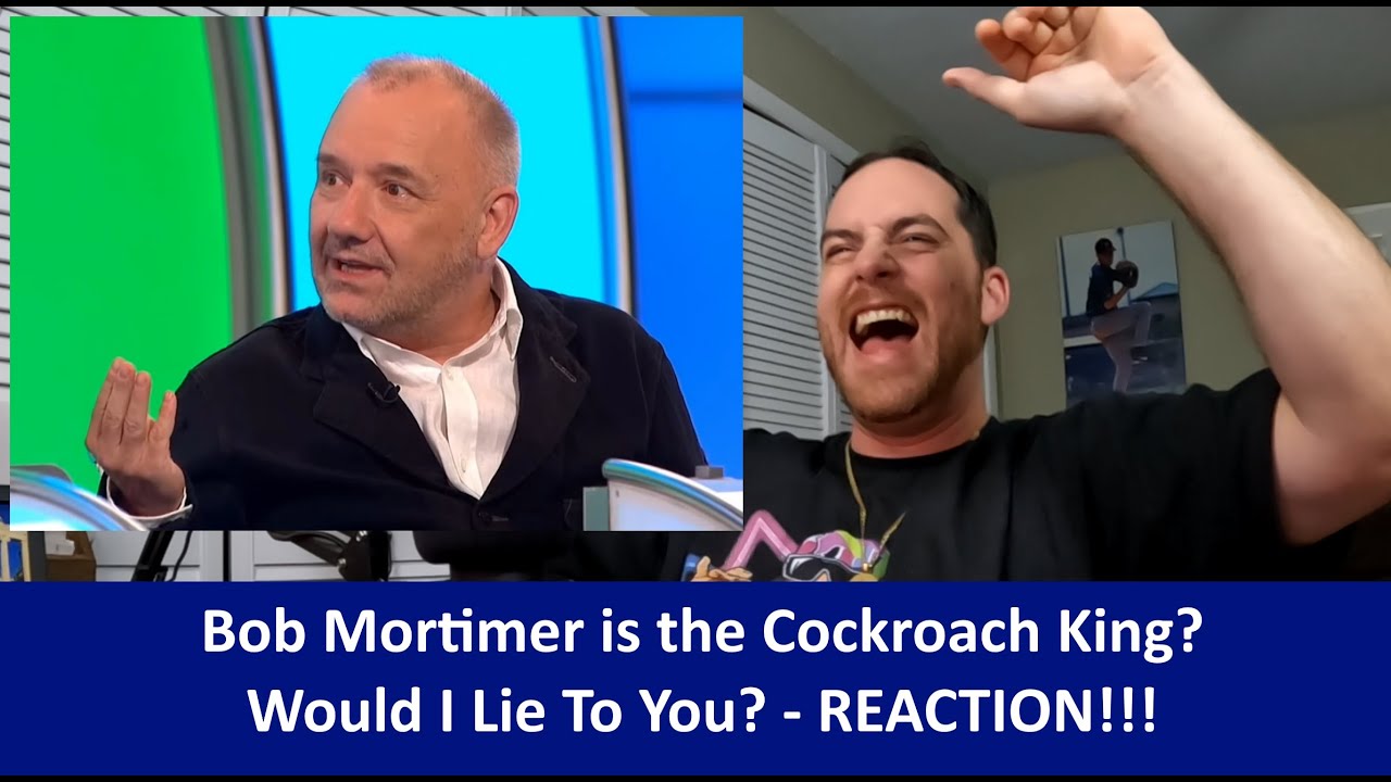 American Reacts to Bob Mortimer, the Cockroach King - Would I Lie To ...