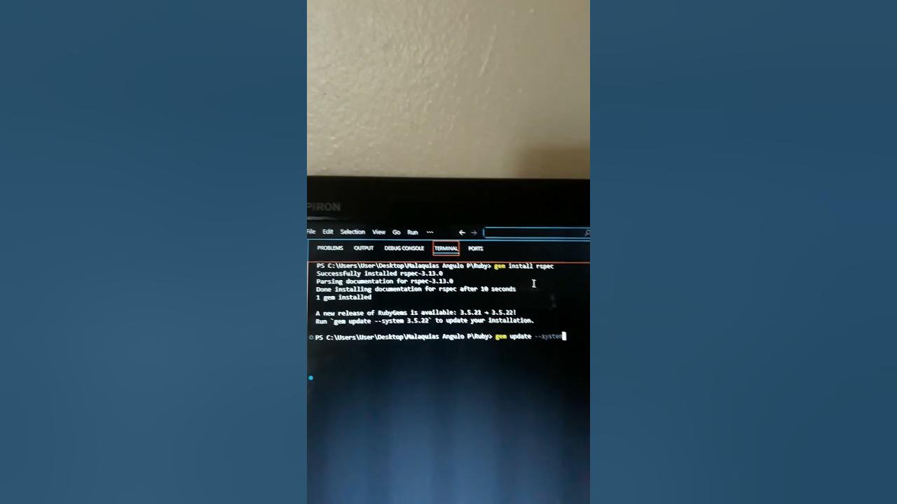 Installing and updating Rspec for Rust - YouTube