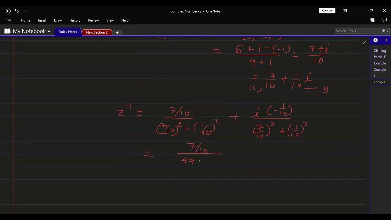 COMPLEX NUMBER PART-2 - YouTube