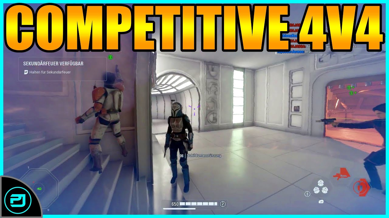 Star Wars Battlefront 2 COMPETITIVE PC 4v4 Blaster ONLY! Heroes vs ...