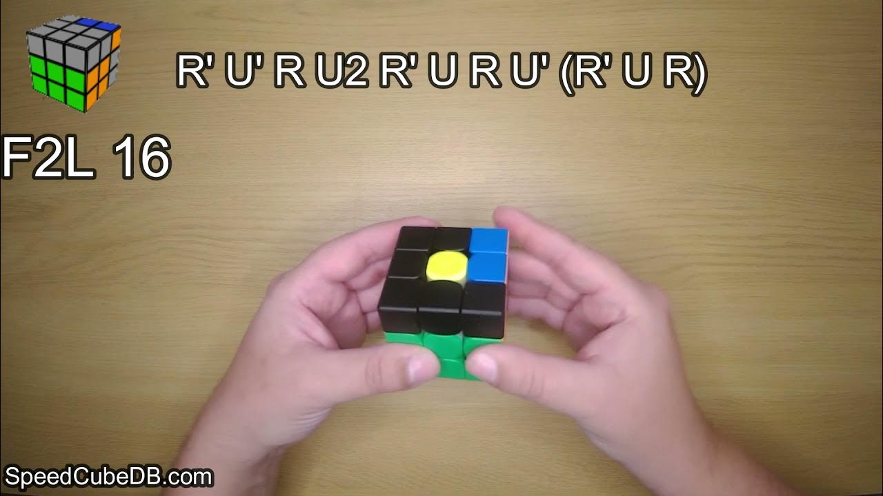 F2L Algorithms, BR Slot - F2L 16 - YouTube