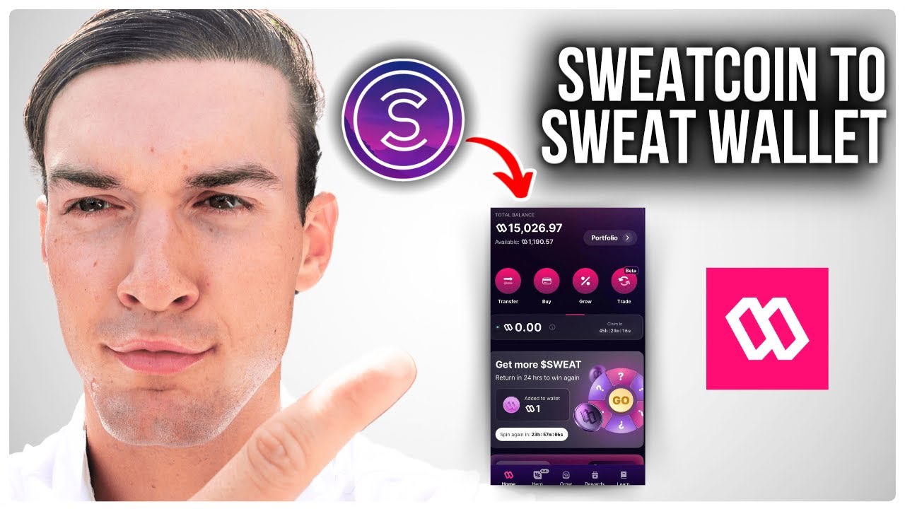 How To Change Sweatcoin Into Sweat Wallet - Full Guide - YouTube