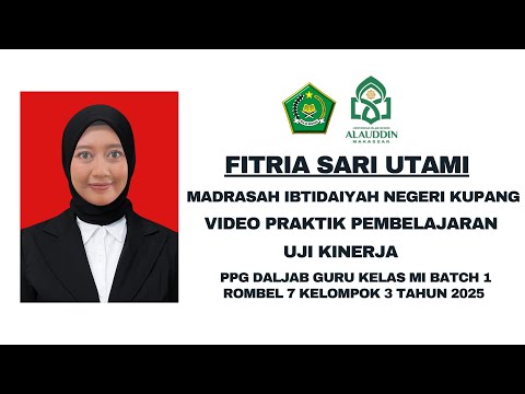 FITRIA SARI UTAMI - UKIN PPG DALJAB GURU KELAS MI BATCH 1 TAHUN 2025 ...