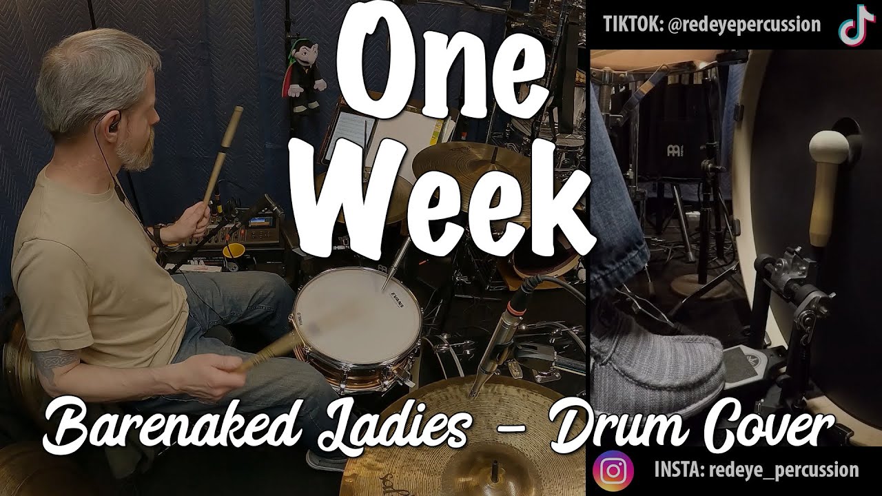 Barenaked Ladies - One Week Drum Cover - YouTube